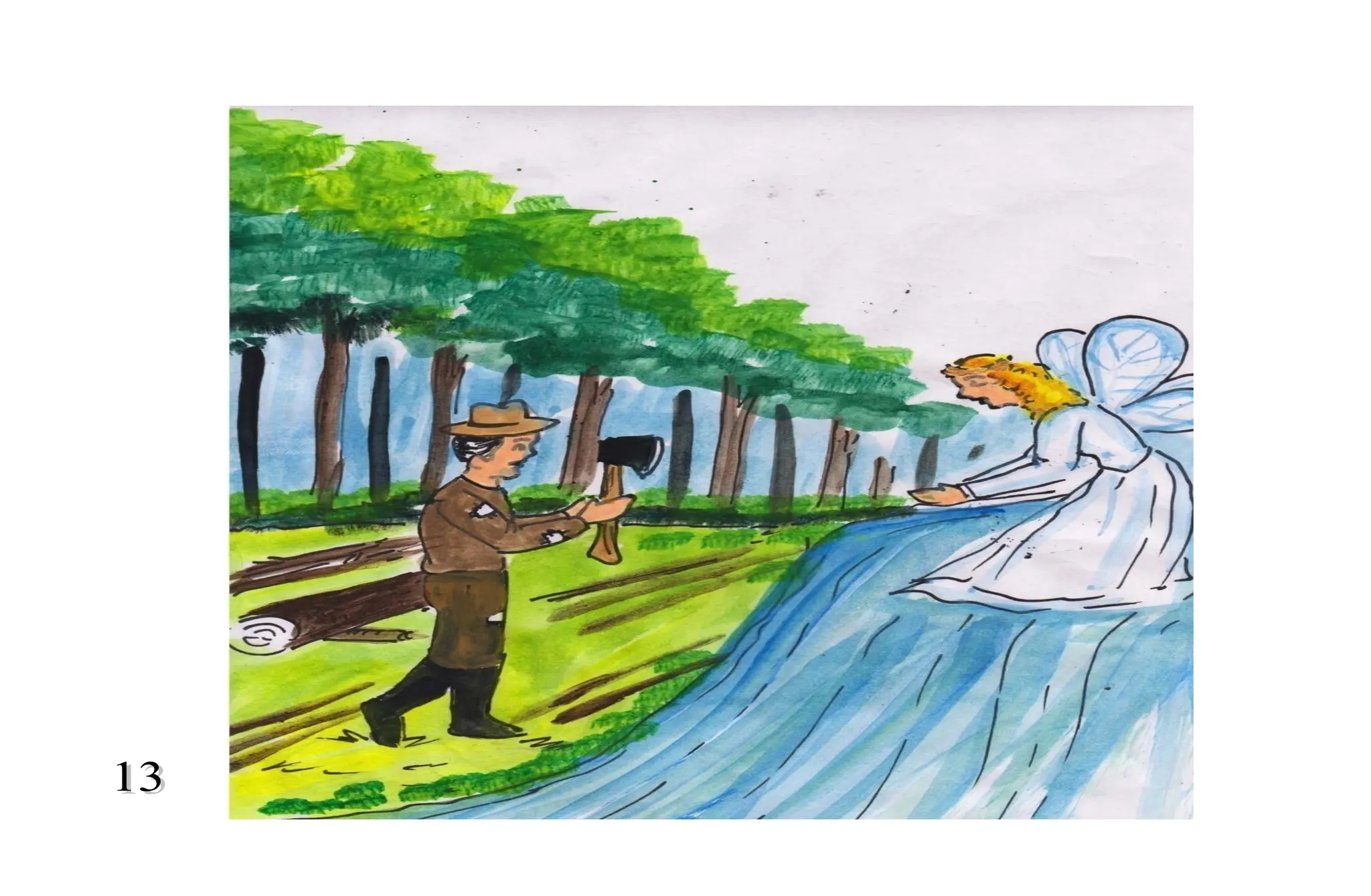 The Honest Woodman STORY ABOUT WOODMAN IN THE FOREST | PDF
