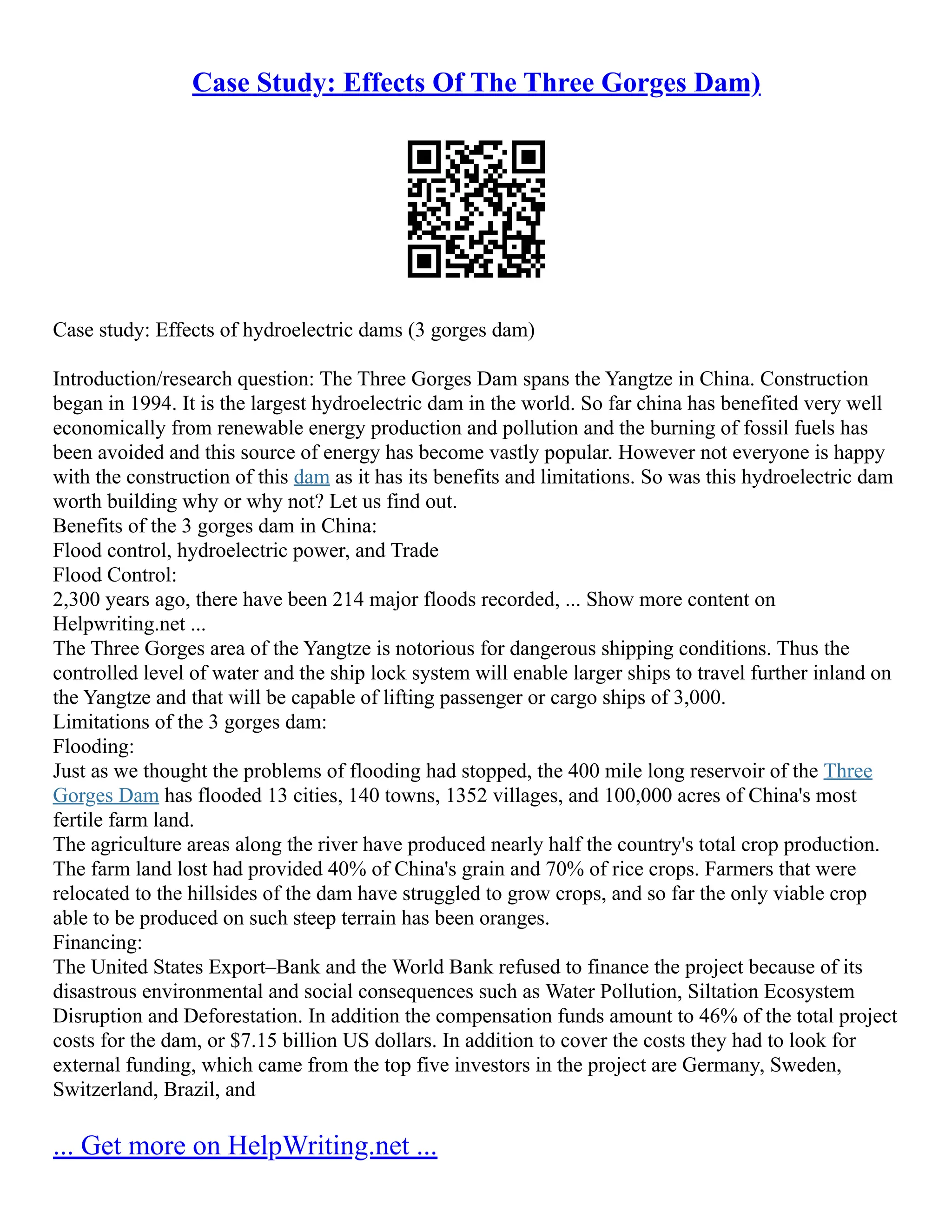 The Hoover Dam And Its Construction Essay | PDF