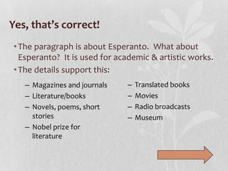 The Hope of Esperanto | PPTX | Poetry | Books and Literature