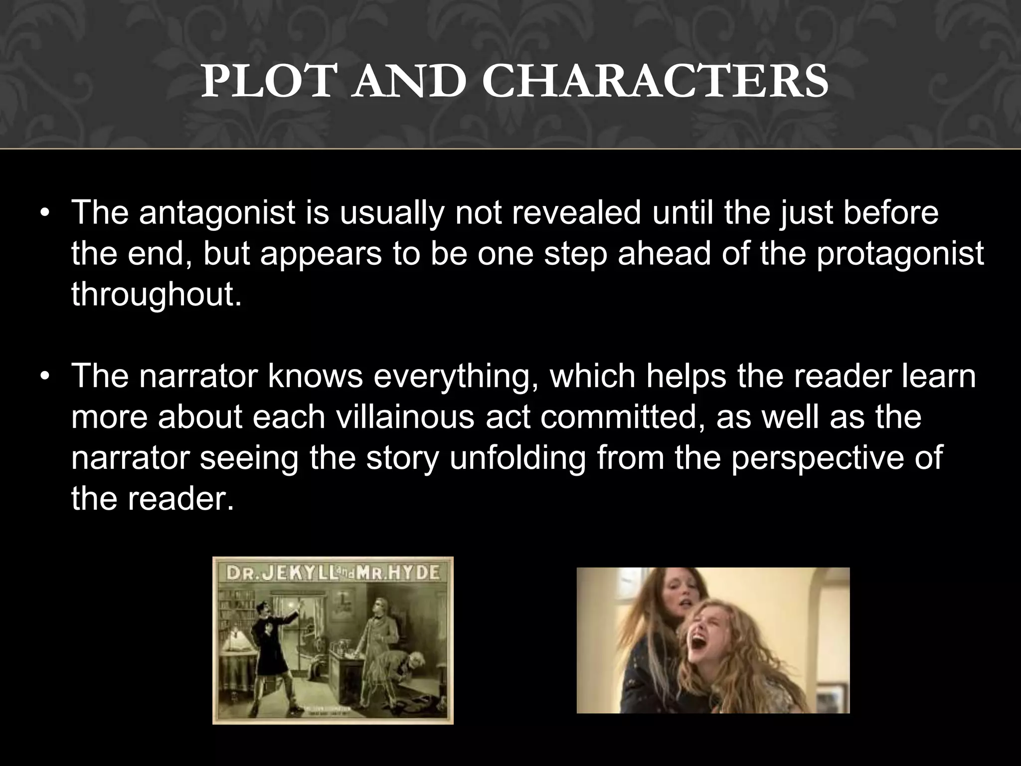 The horror genre 7th grade | PPTX