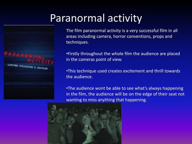 The Horror Genre | PPT