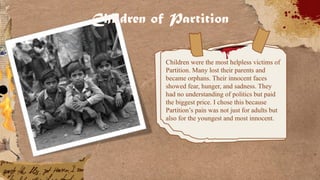 The Horrors of Partition (1947) ppt..pptx
