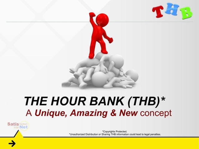 The hour bank(thb) | PPT | Web Development | Internet