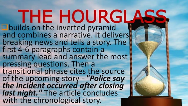 The Hourglass Structure (News) | PPTX
