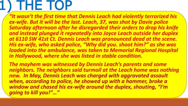 The Hourglass Structure (News) | PPTX