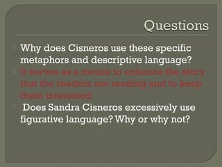 The House on Mango Street figurative language | PPT