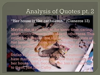 The House on Mango Street figurative language | PPT