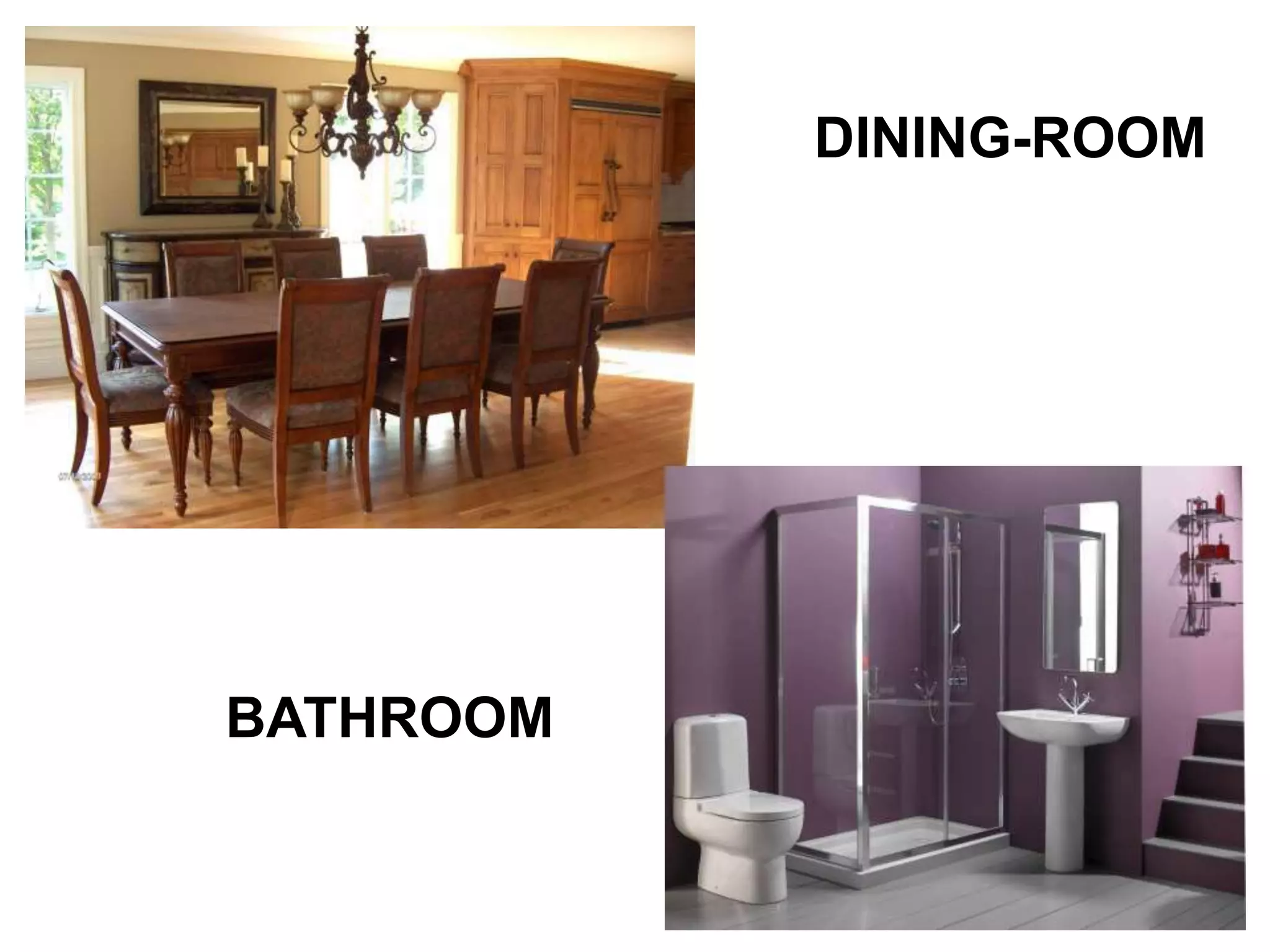 The house vocabulary | PPTX