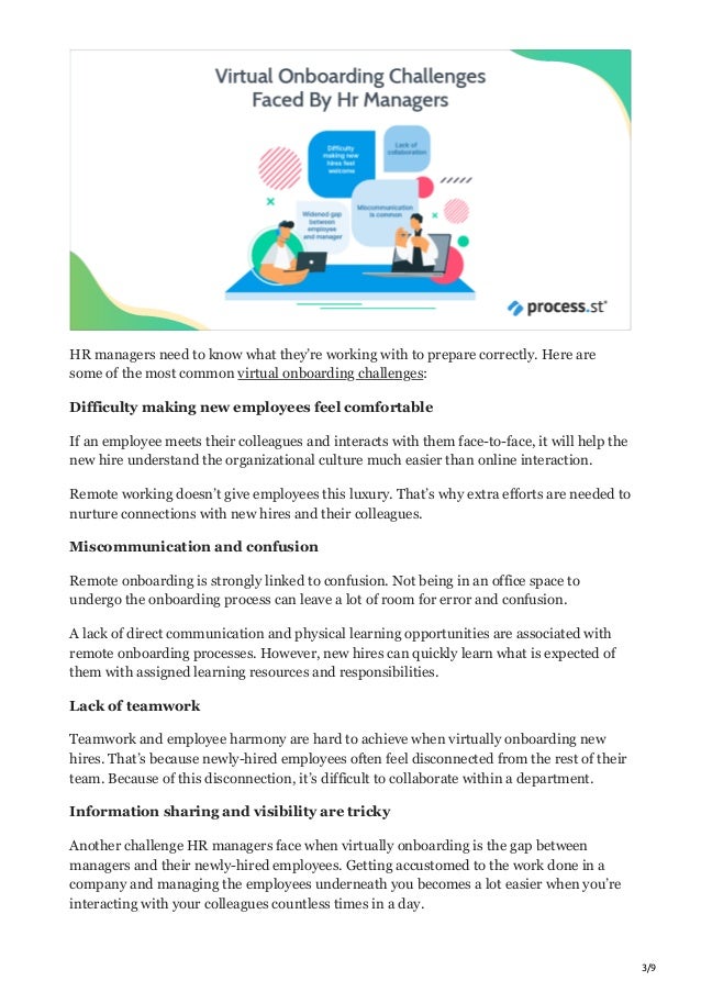 The HR Manager’s Complete Guide to Virtual Onboarding | PDF