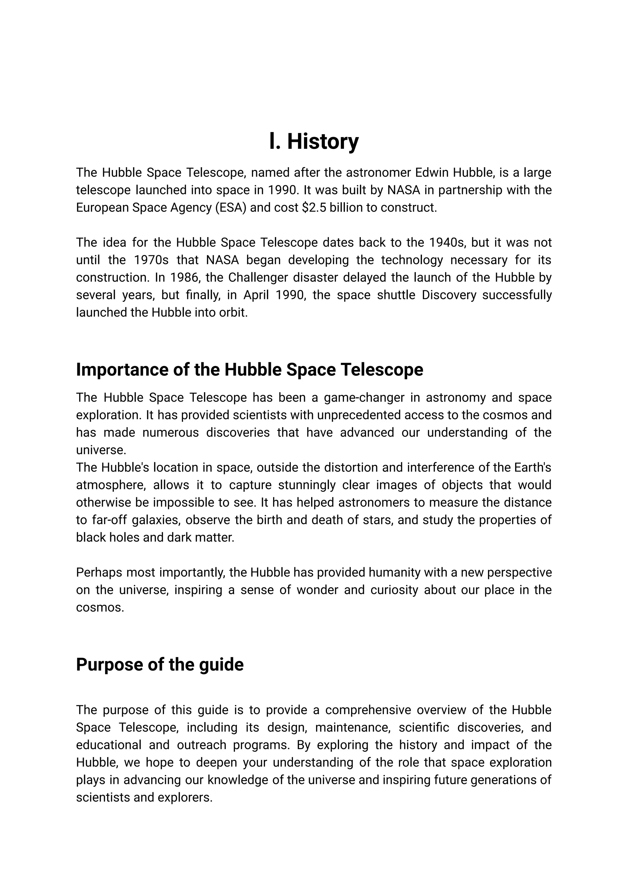 The Hubble Space Telescope_ A Window into the Universe.pdf