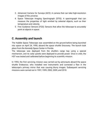 The Hubble Space Telescope_ A Window into the Universe.pdf
