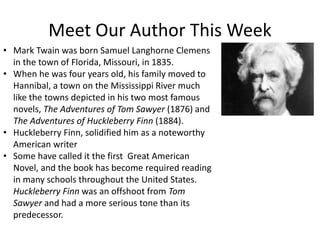 T he huckleberry finn guided reading lesson plan WASAN ABU BAKER | PPT