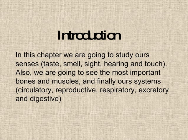 The Human Body | PPT