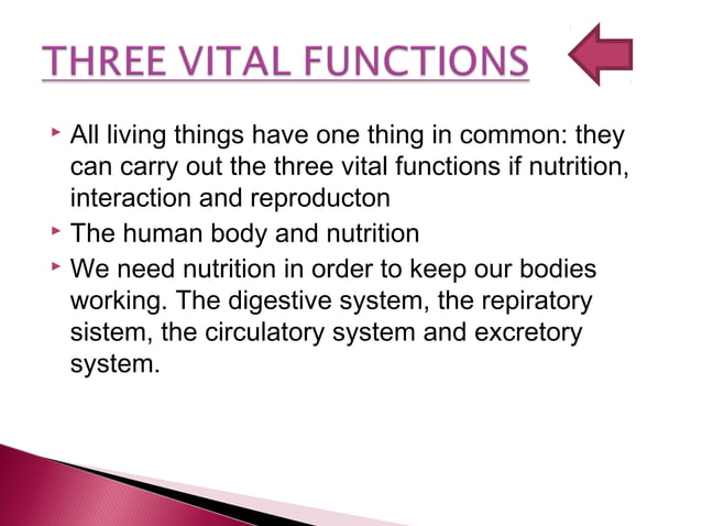 The human body | PPT