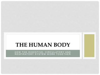 The human body | PPTX | Biological Sciences | Science