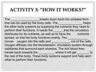The human body | PPTX