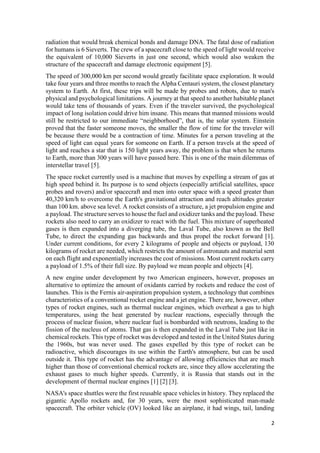 THE HUMAN CHALLENGES OF CONQUERING SPACE AND COLONIZING OTHER WORLDS.pdf