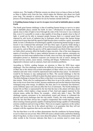 THE HUMAN CHALLENGES OF CONQUERING SPACE AND COLONIZING OTHER WORLDS.pdf