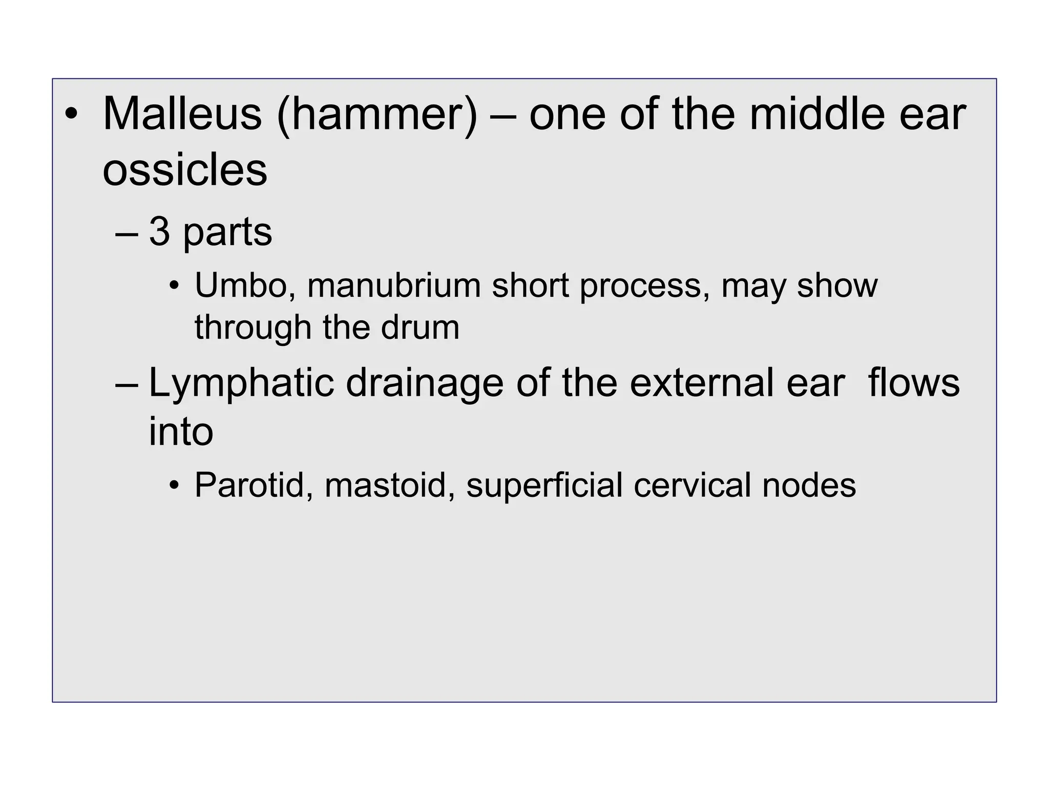 the_human_ear-outer,middle,inner ear,external auditory canal,tympanic ...