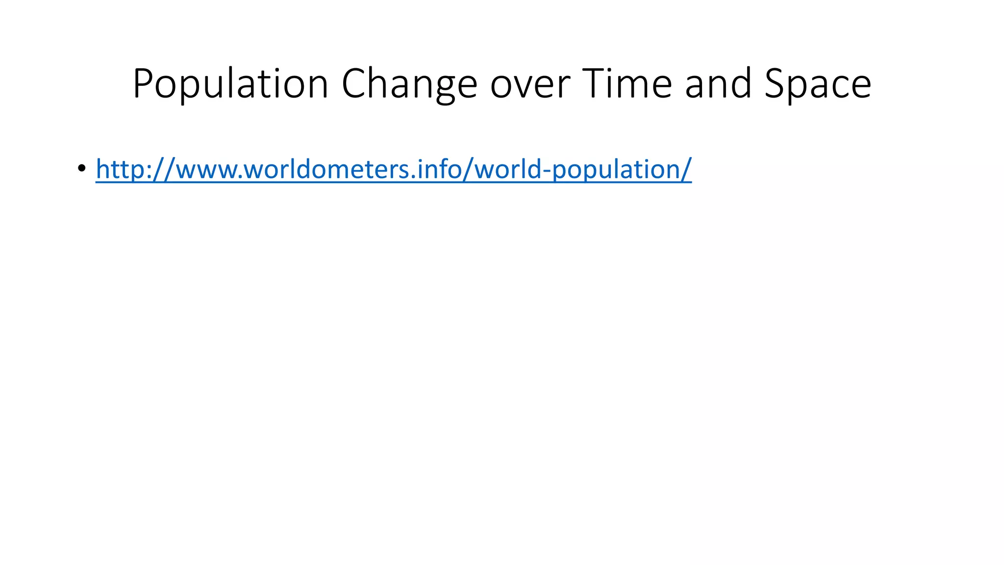 Population and Overpopulation - Leaving Cert Geography | PPTX