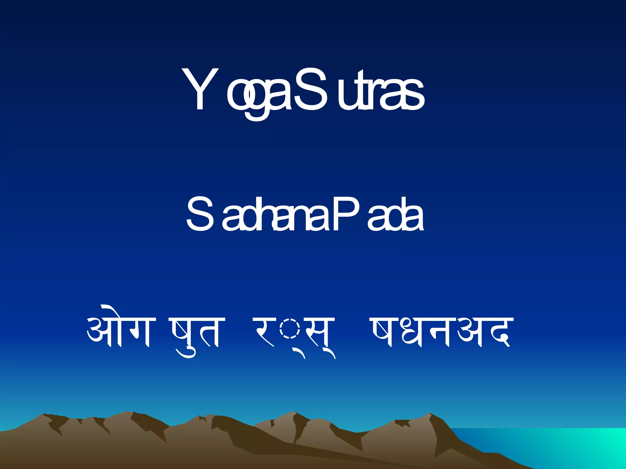 the human examples of the kleshas | PPT
