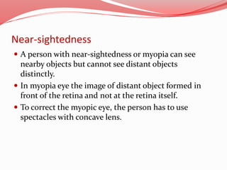 The human eye | PPTX