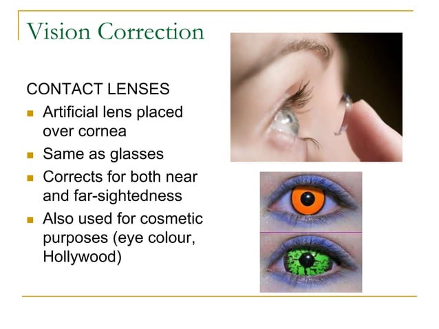 The human Eye Powerpoint Testing how you see | PPT
