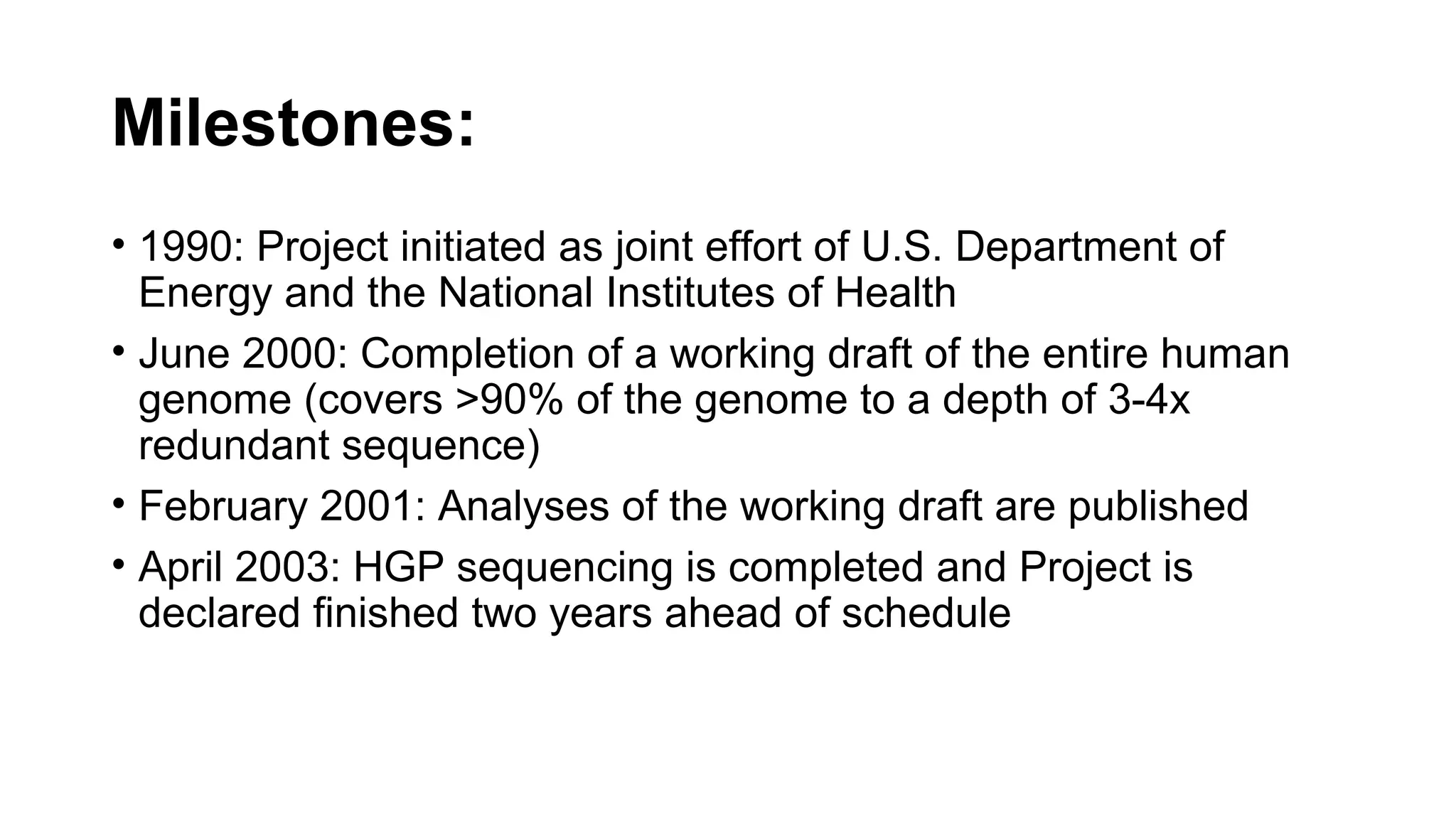 The human genome project | PPT