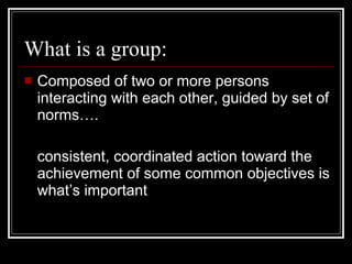 The Human Group | PPT