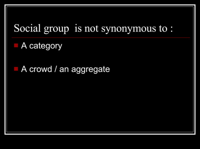 The Human Group | PPT