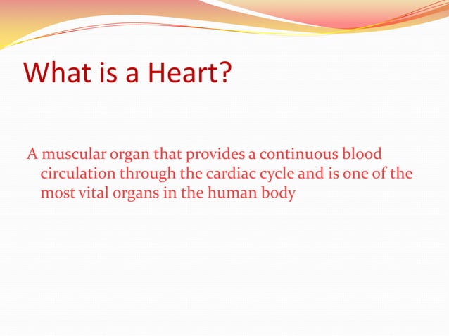 The Human Heart | PPTX | Heart and Cardiovascular Diseases | Diseases ...