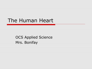 The human heart | PPT