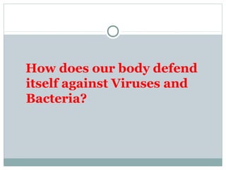 The human immune system | PPT | Blood Disorders | Diseases and Conditions