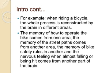 The human memory | PPTX