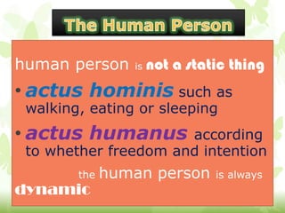 The human person NEW | PPT
