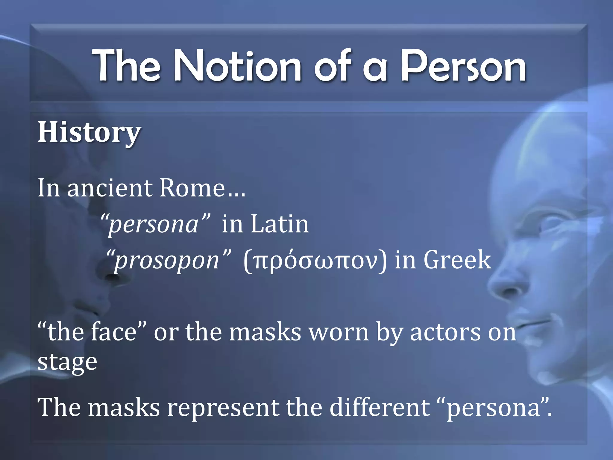 The Human Person | PPTX