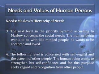 The Human Person | PPTX