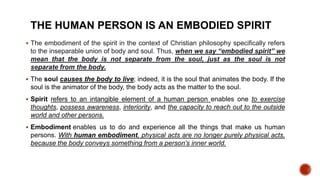 THE HUMAN PERSON AND EMBODIED SPIRIT.pptx