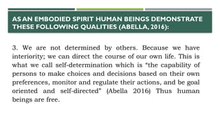 THE HUMAN PERSON AS AN EMBODIED SPIRIT (1).pptx