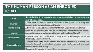 THE HUMAN PERSON AS AN EMBODIED SPIRIT (1).pptx