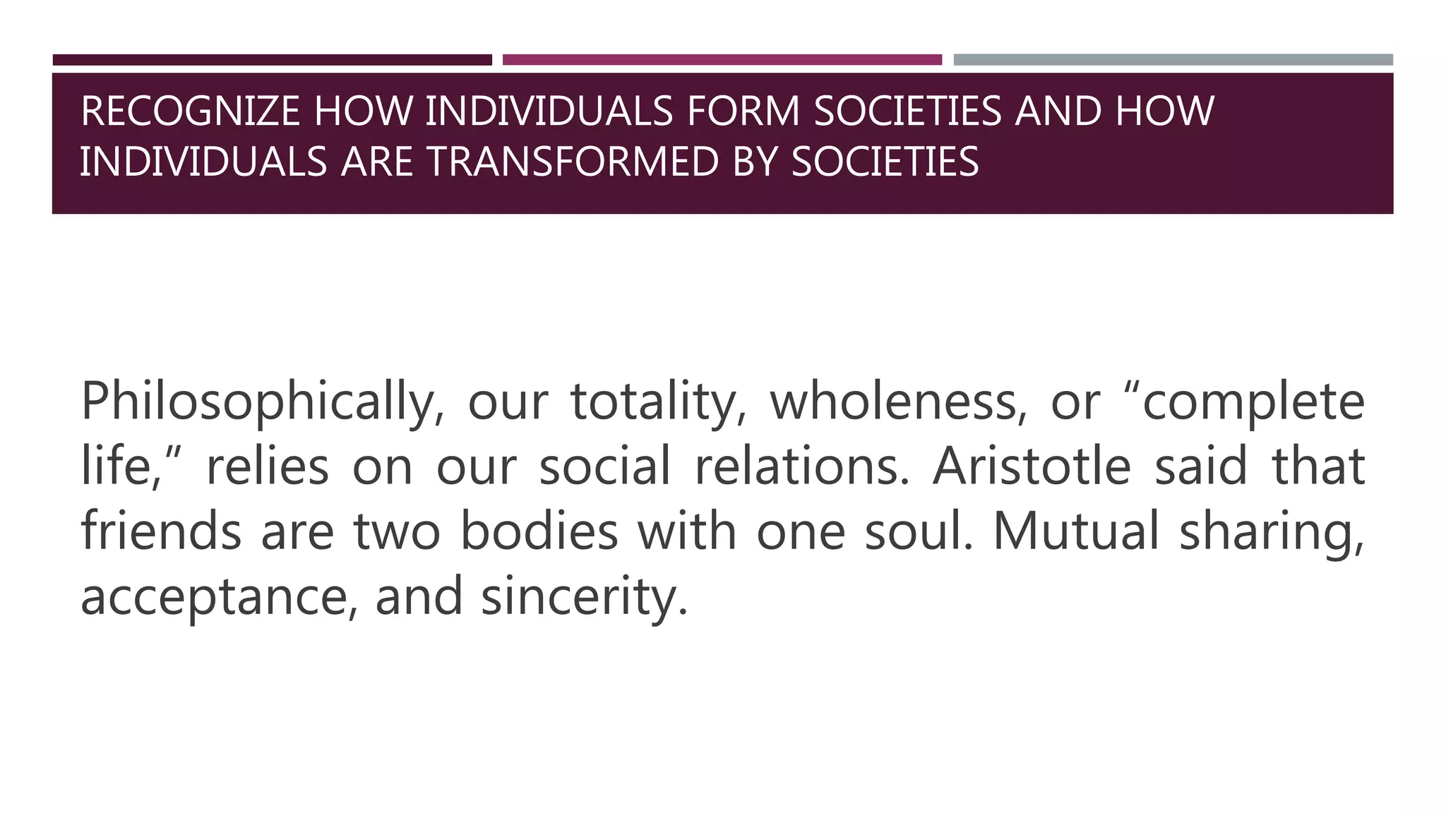 The human person in society | PPTX