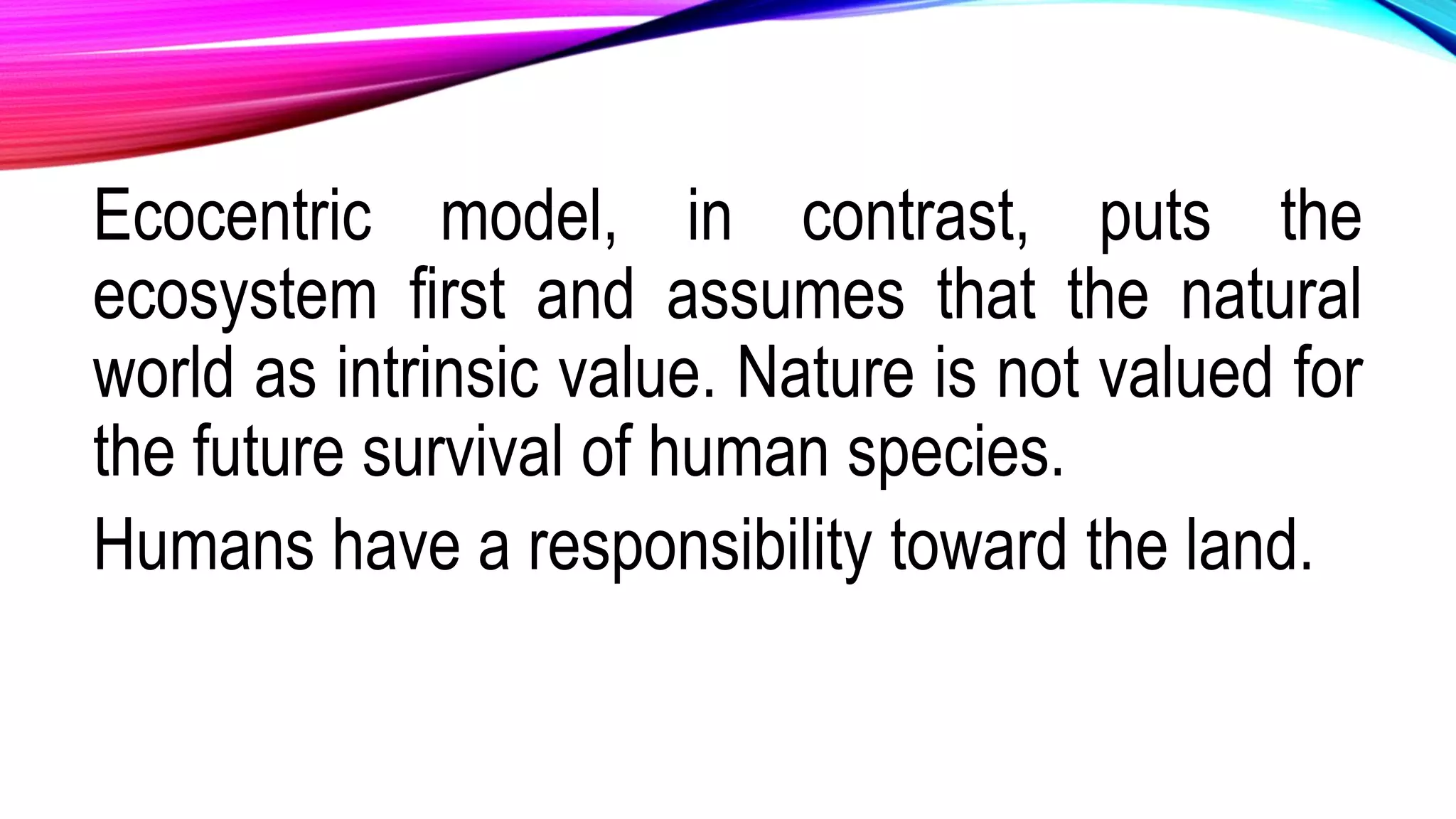 The human person in the environment | PPTX