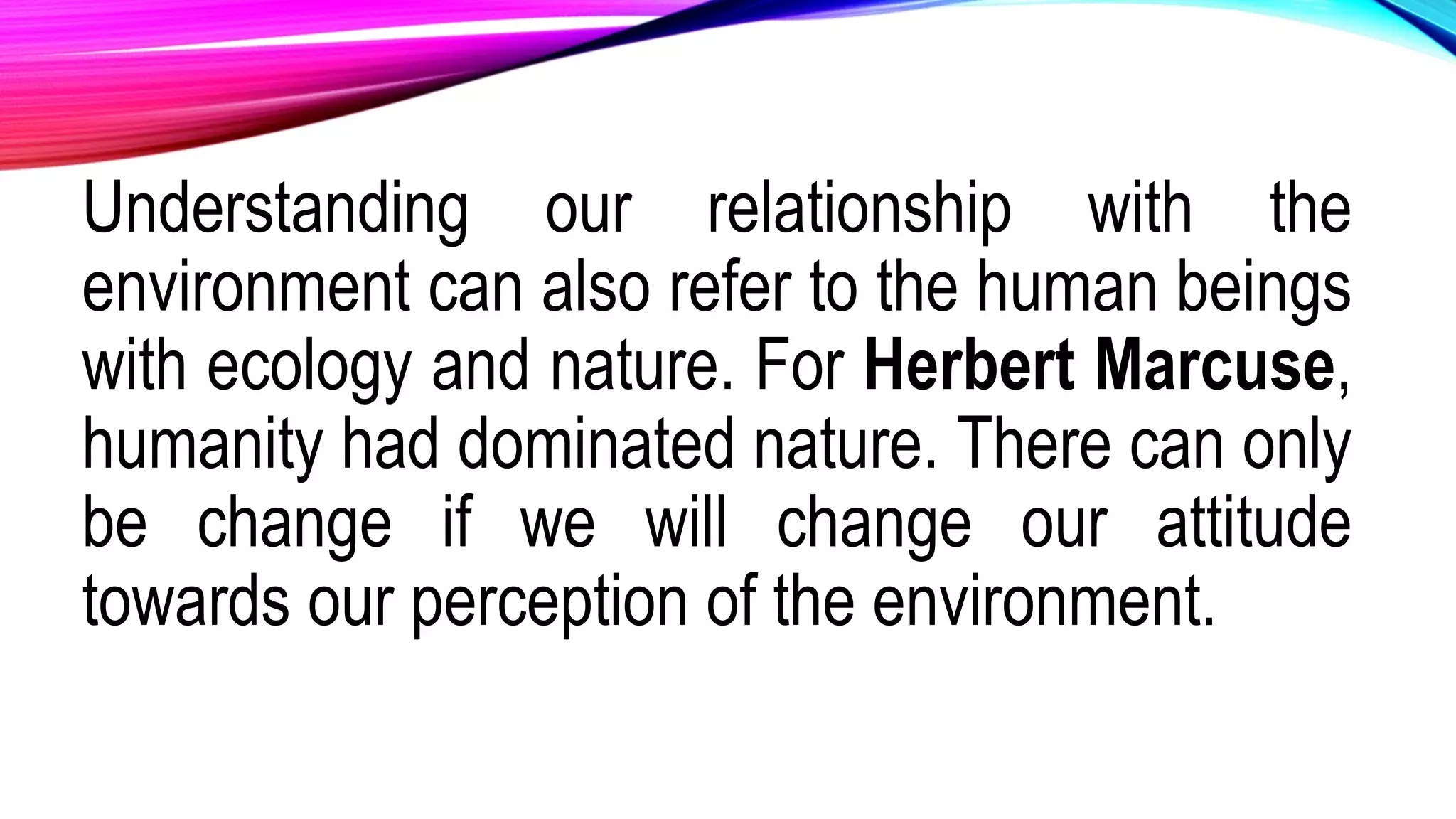 The human person in the environment | PPTX