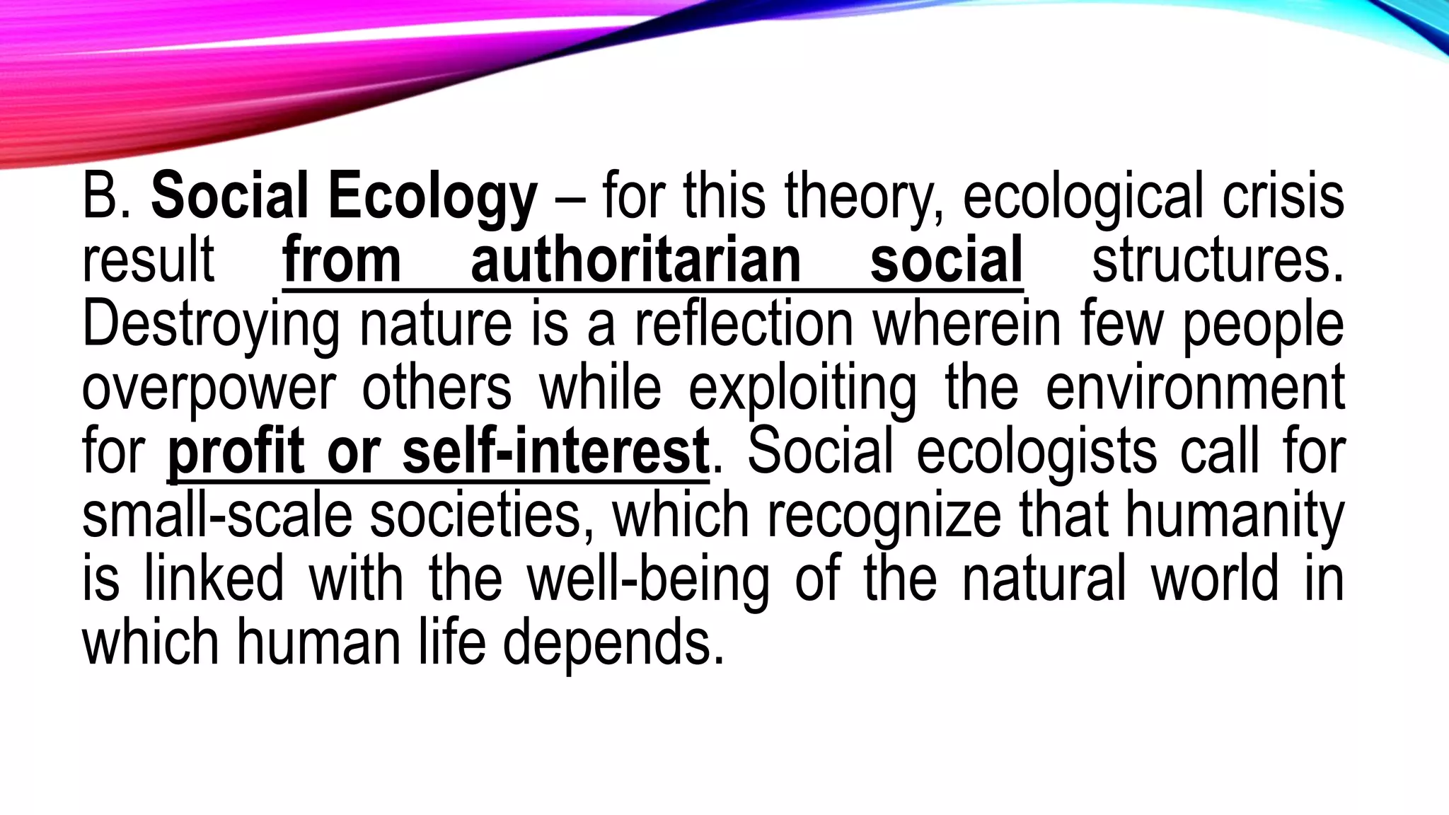 The human person in the environment | PPTX