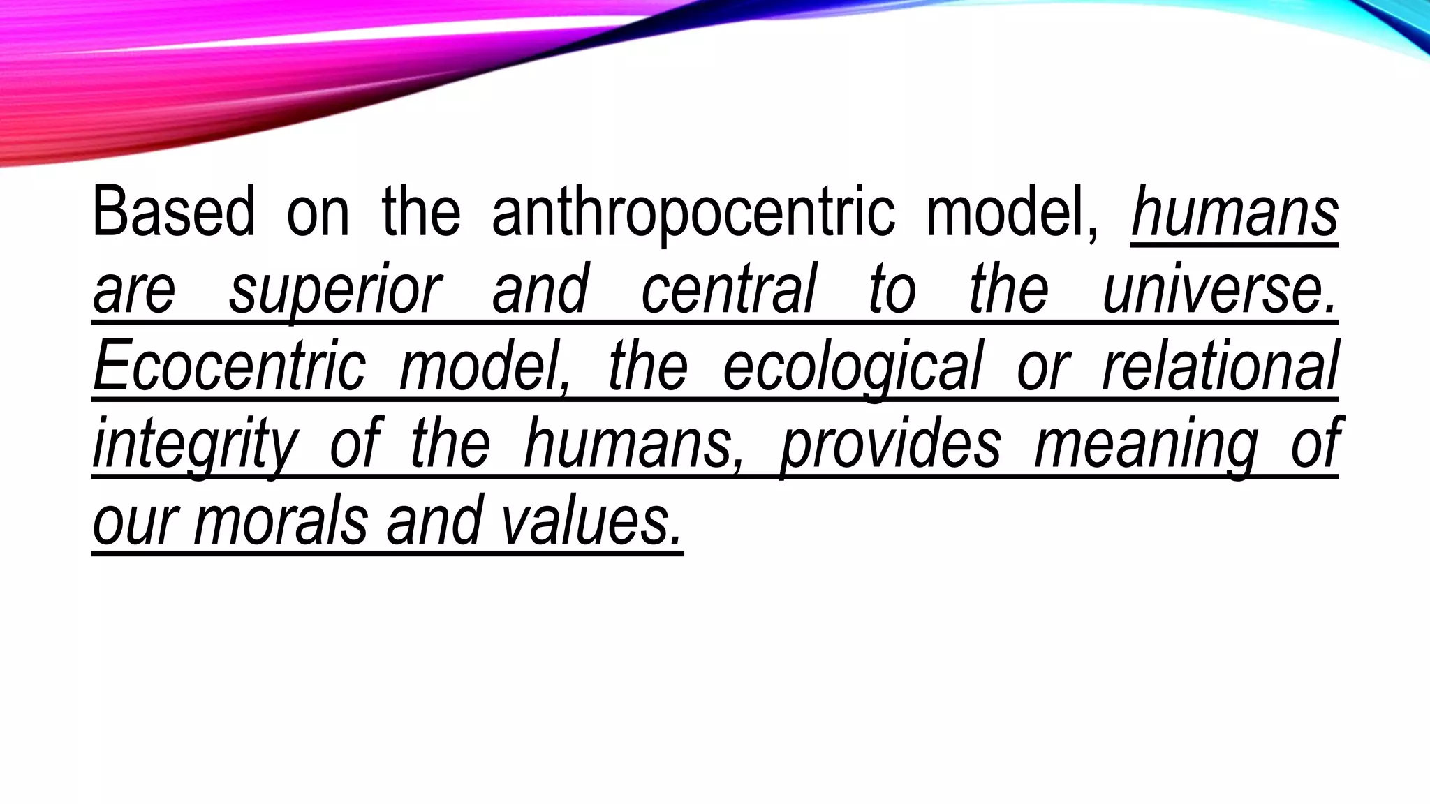 The human person in the environment | PPTX