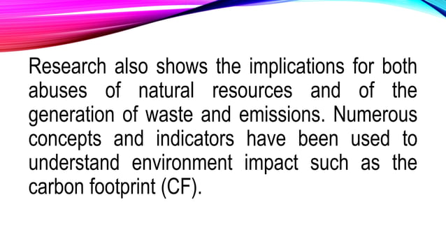 The human person in the environment | PPTX | Environment | Science