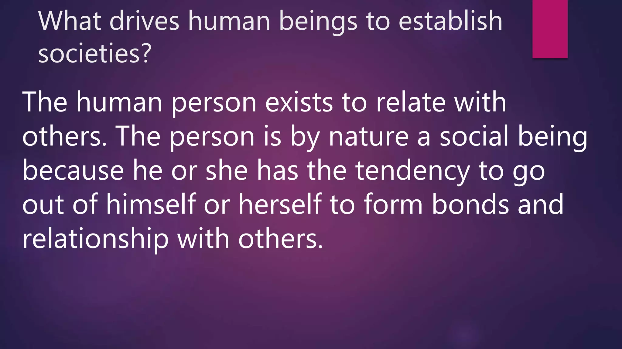 The Human Person in the Society II | PPTX