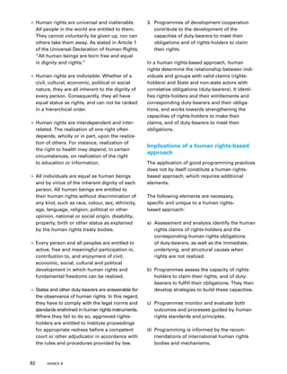 The Human Rights Based Approach Of The UN | PDF