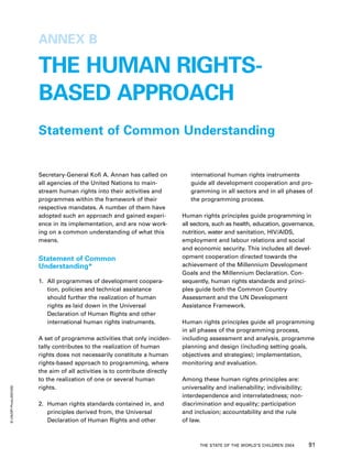 The Human Rights Based Approach Of The UN | PDF