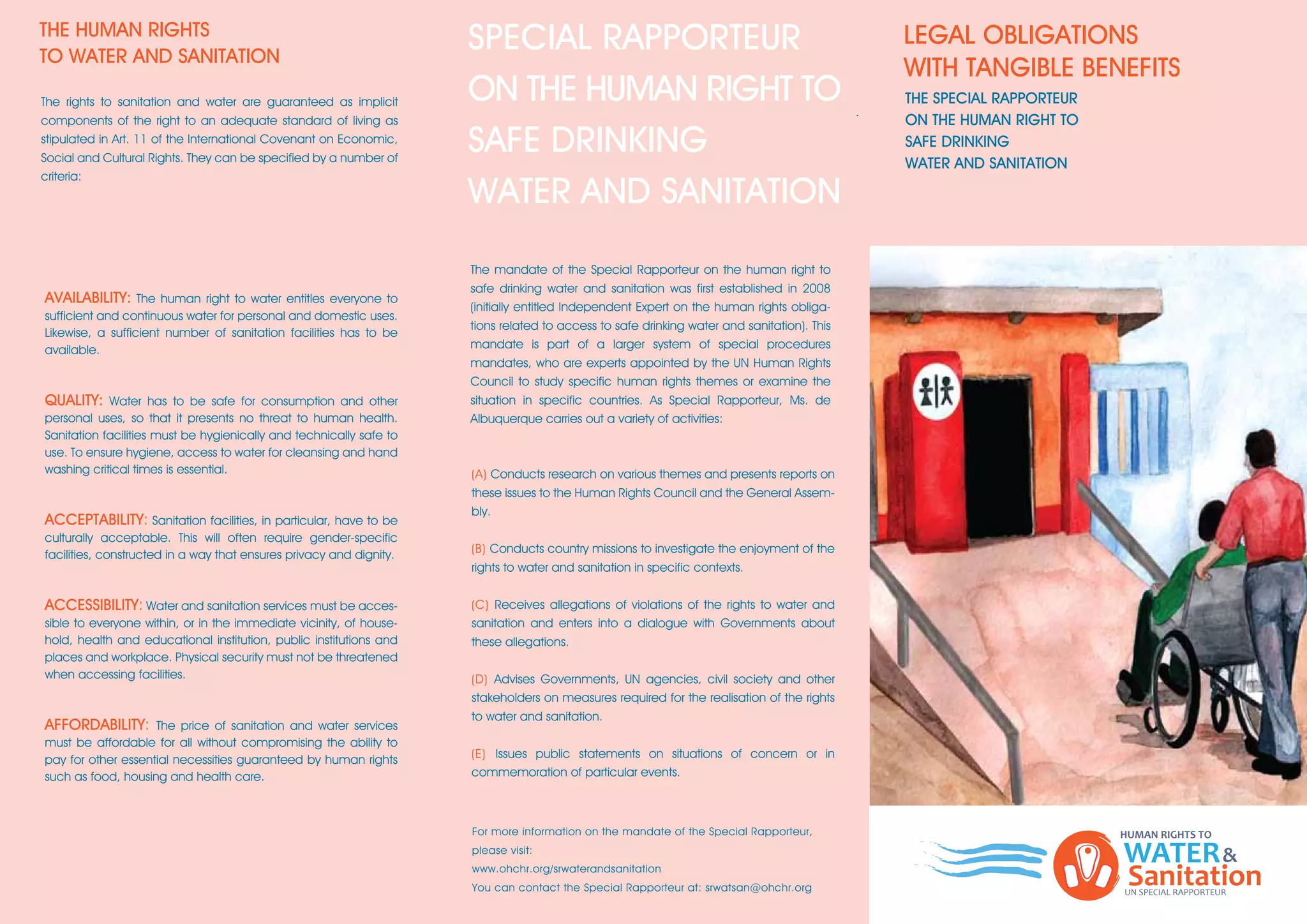 The human right to water and sanitation legal obligations | PDF